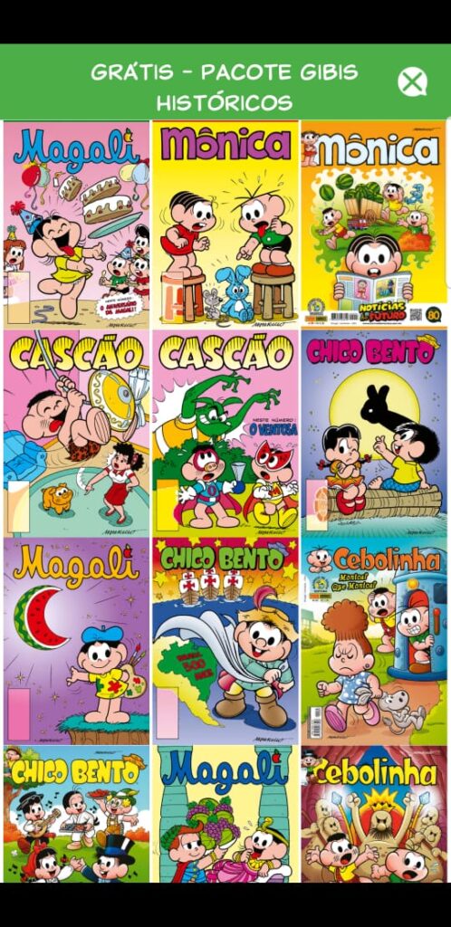 Gibi da Turma da Mônica – GRATUITO! - Família Itinerante