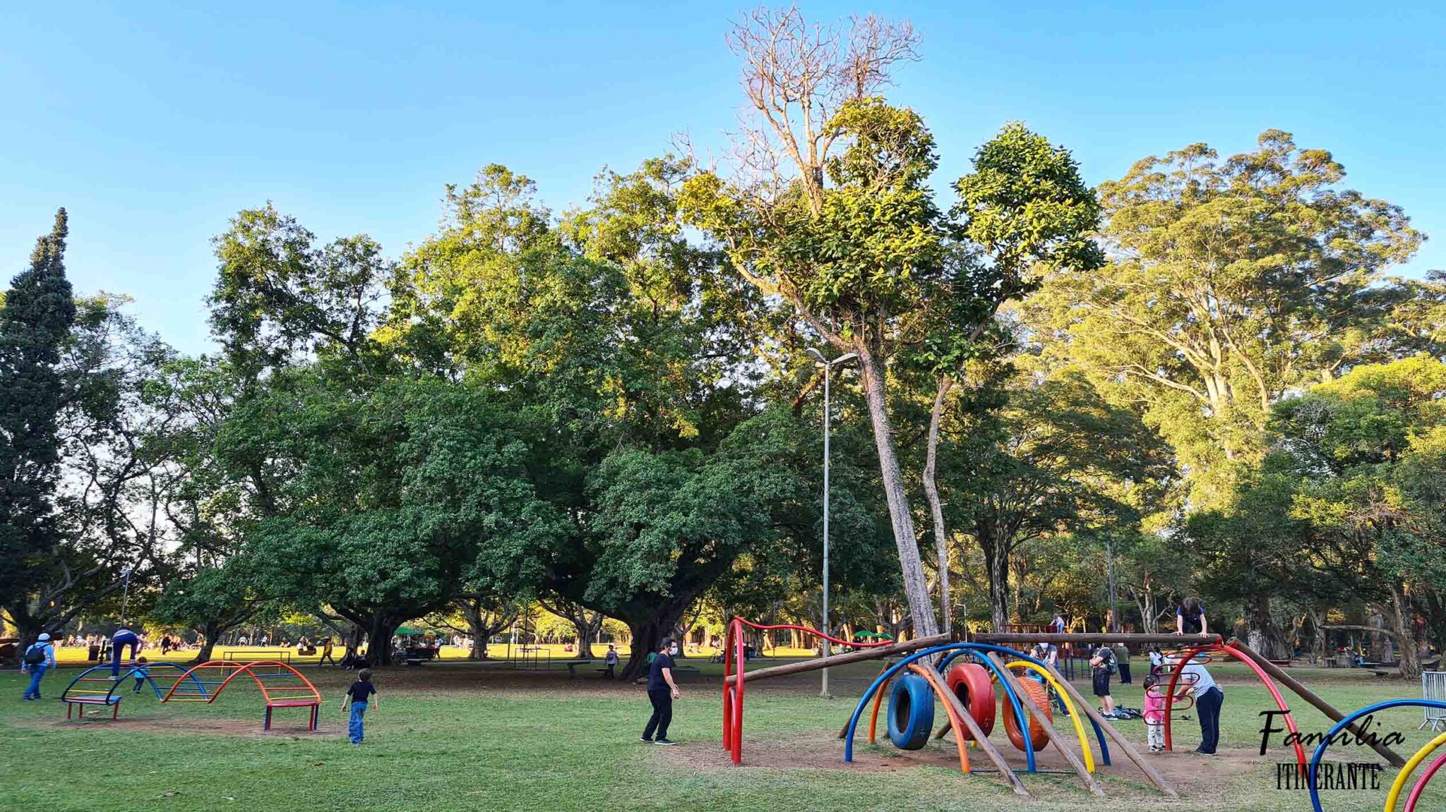 Parque Ibirapuera - São Paulo - Família Itinerante