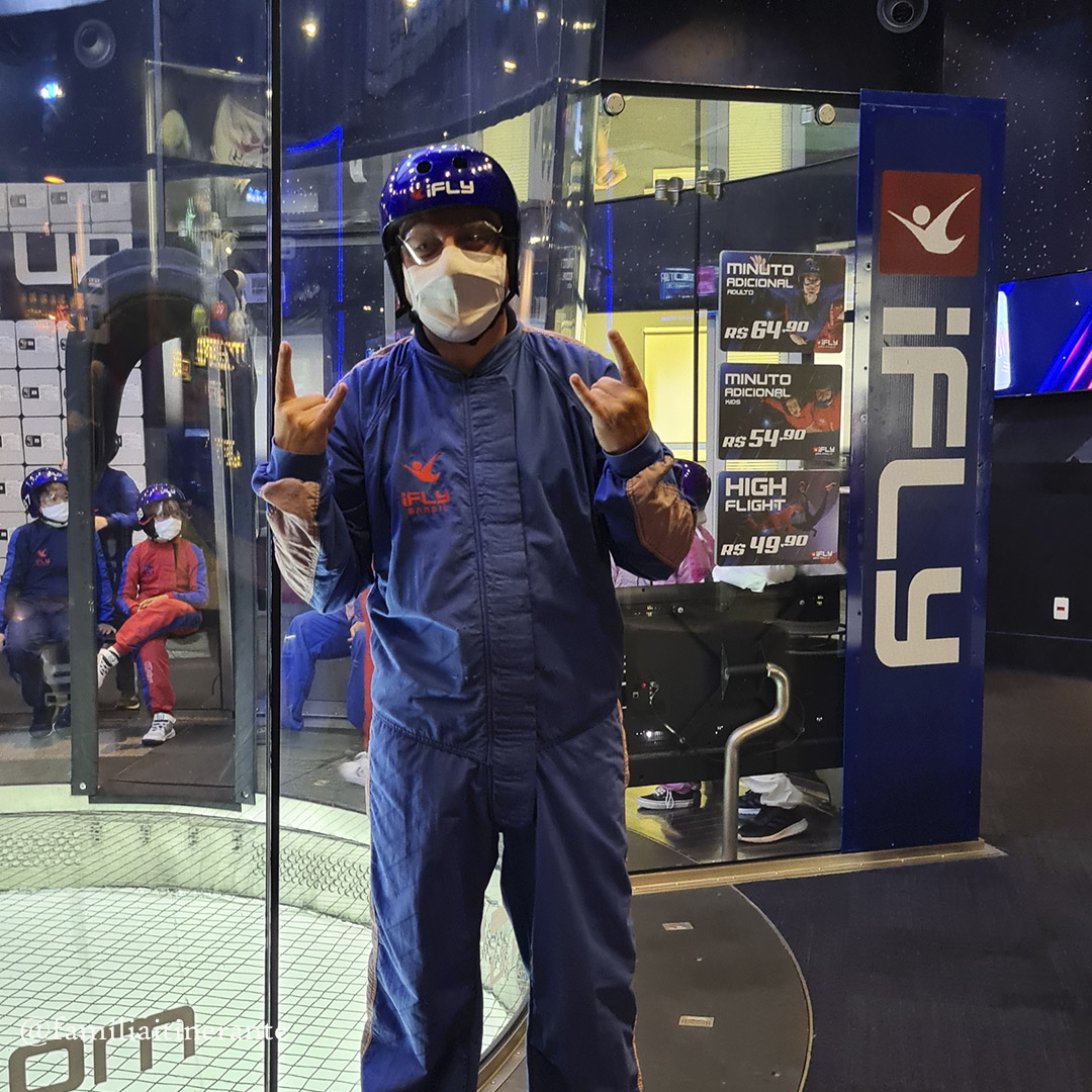 iFLY São Paulo - Família Itinerante